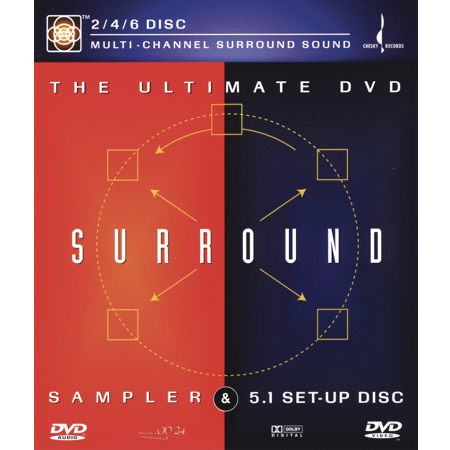 Chesky Records - The Ultimate DVD Surround Sampler & 5.1 Set-Up Disc