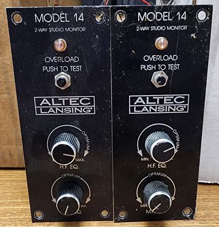 Altec - Model 14 Crossover Networks