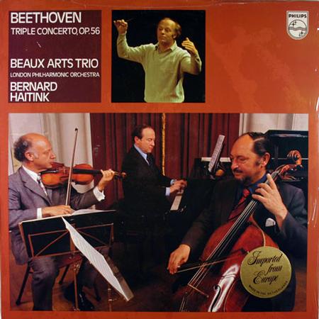 Beaux Arts Trio, Haitink, and The London Philharmonic Orchestra - Beethoven: The Triple Concerto ...
