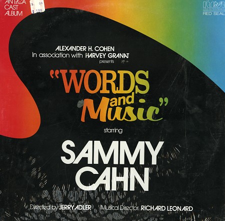 Original RCA Cast Album - Words And Music